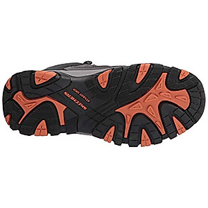 Skechers Men's Pine Midline Mid Top Lace Trail Boot Hiking, Black, 7.5