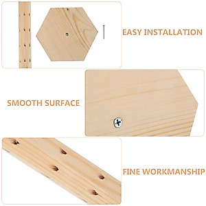 Wooden Lollipop Holder Wood Cake Pop Stand Lollipop Dessert Display Stand for Wedding Birthday Baby Shower Parties