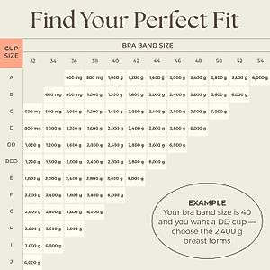 Feminique Silicone Breast Forms | Prosthetic Breast for Transgender, Mastectomy, Crossdressers| Fake Boobs, Fake Breasts - Pair (C/D Cup (1000g) Pair, Beige)