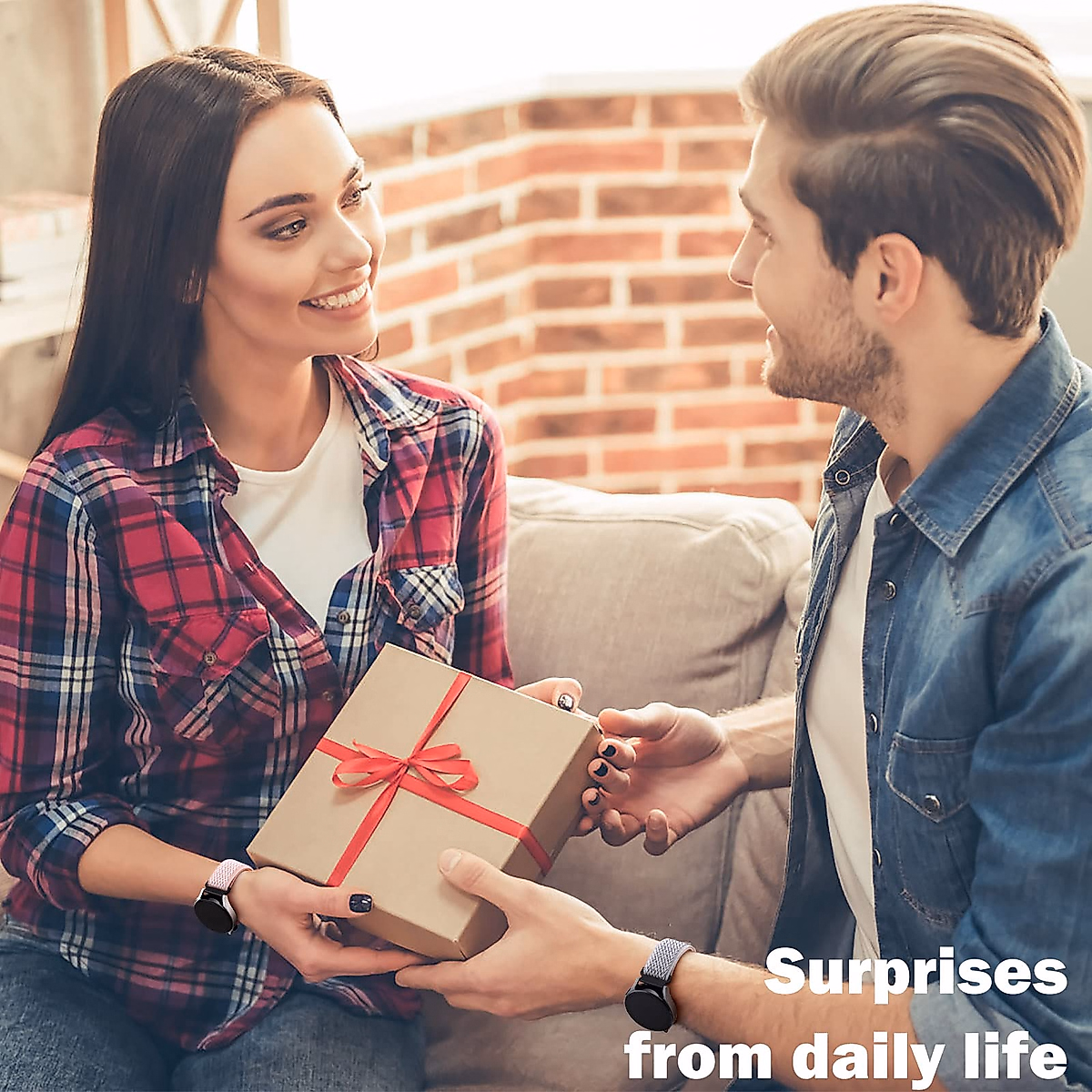 Ouwegaga Elastic Bands Compatible with Samsung Galaxy Watch 7 6 5 4 Band 40mm 44mm,Galaxy Watch 5 Pro 45mm/Watch 6 4 Classic 47mm 43mm 42mm 46mm /Watch FE/Active 2, 20mm Stretchy Nylon Strap Women Men