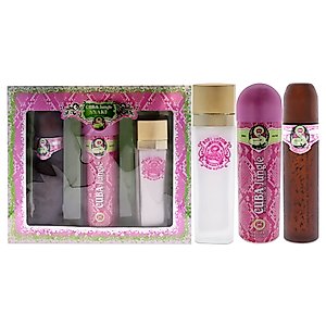 Cuba Cuba Jungle Snake Women 3.3 oz EDP Spray, 6.7oz Deodorant Spray, 4.3oz Body Lotion 3 Pc Gift Set