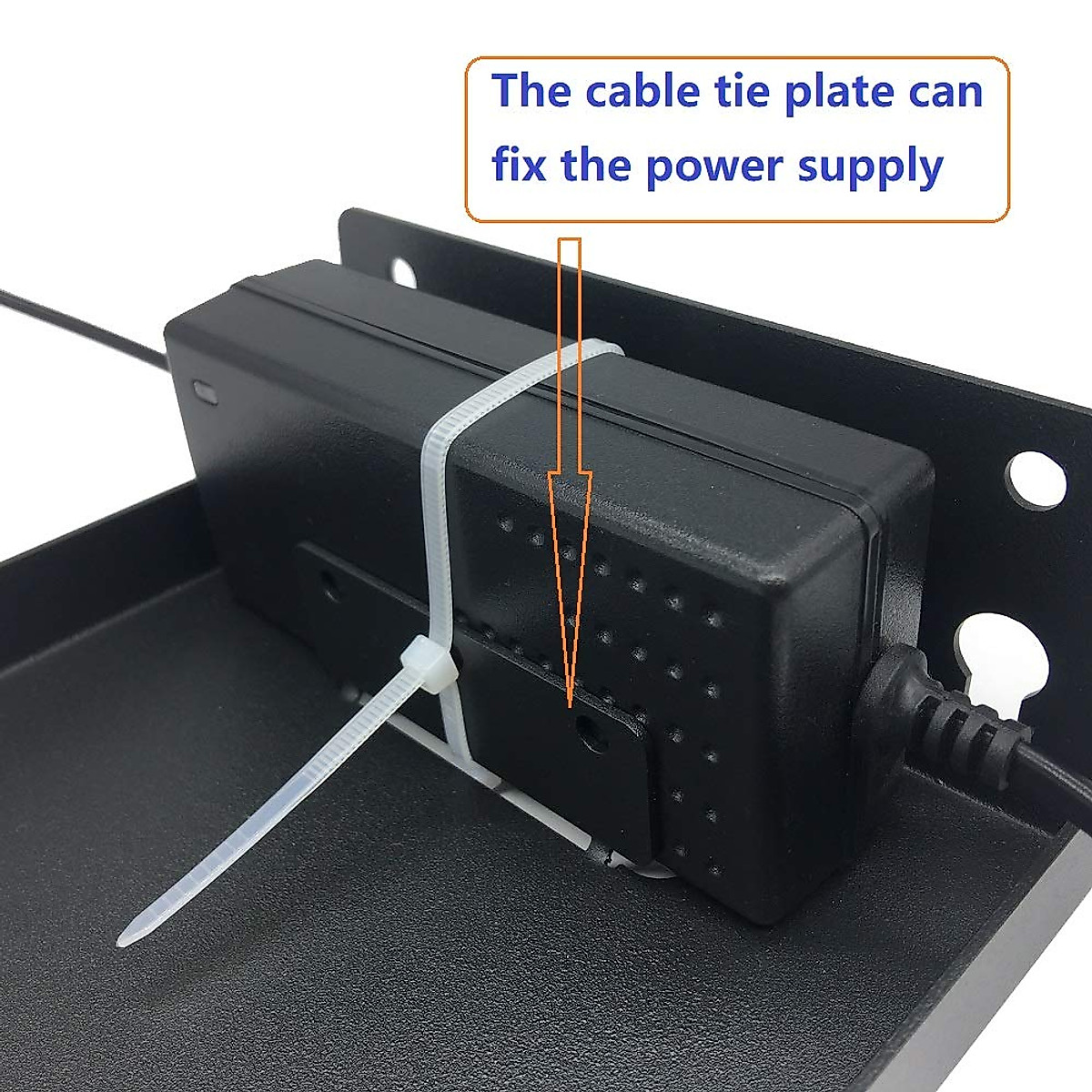 Jingchengmei Portable Electronic Device Mount, Black, Wall Mount Bracket, Compatible with PTZ Cameras, Loading Weight Capacity: 8 Pounds