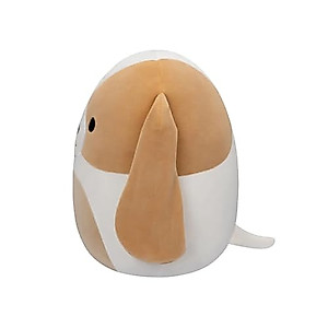 Squishmallows 8'' Adela The Basset Hound, Brown and White