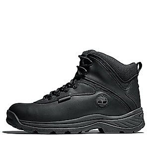 Timberland Men's White Ledge Mid Waterproof Hiking Boot, Black, 13