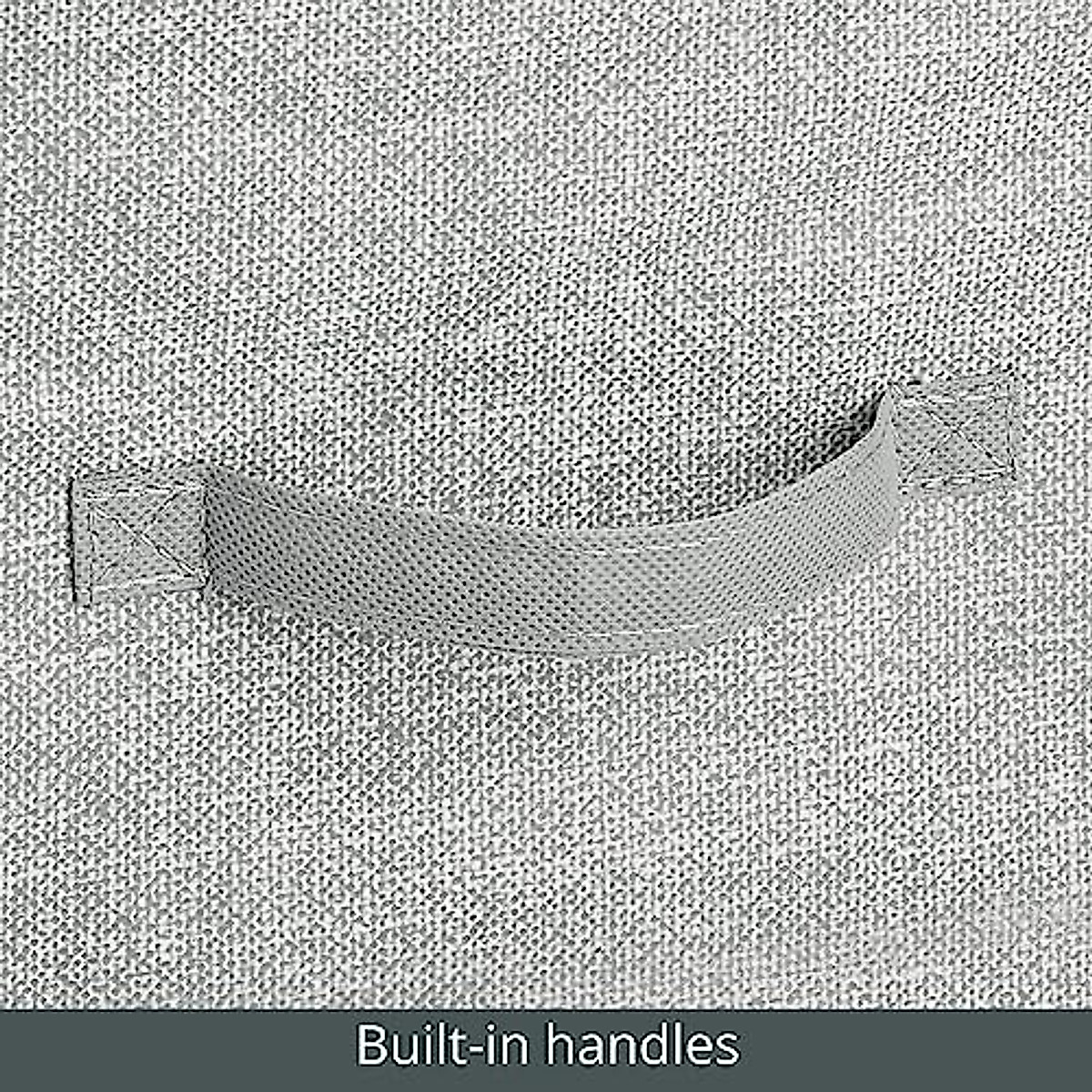 mDesign 21.65" High Steel Frame/Wood Top Storage Dresser Furniture with 5 Fabric Drawers, Wide Bureau Organizer for Baby, Kid, and Teen Bedroom, Nursery, Playroom, Dorm - Lido Collection, Gray