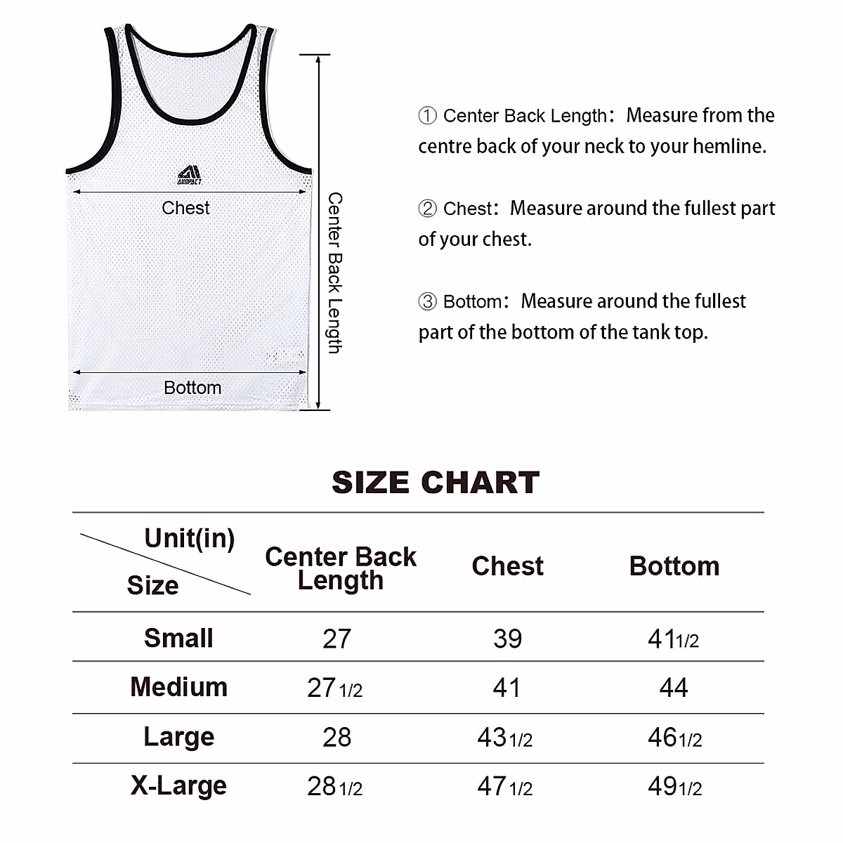 AIMPACT Men Athletic Workout Tank Top Mesh Quick Dry Jersey Casual Sleeveless Shirts(White L)