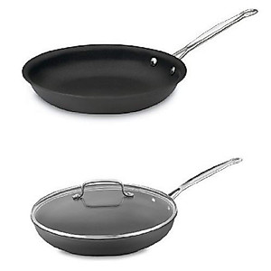 Cuisinart Hard-Anondized 12-Inch Skillet and 10-Inch Skillet Bundle