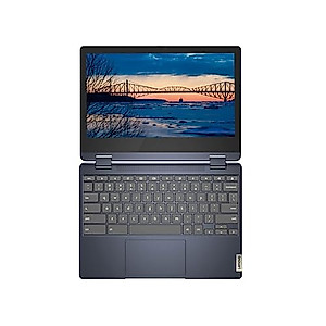 Flex 3 Chromebook 11.6" HD, Convertible Spin 2-in-1 Touchscreen Laptop by Lenovo, Mediatek MT8183(8-core CPU), Up to 2 GHz, 4GB RAM, 128GB(64GB SSD+64GB Card), Wi-Fi, USB-C, Chrome OS|Free Stylus Pen