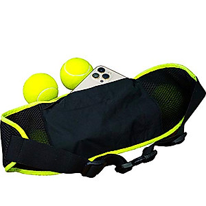 Lianth Tennis Ball Band for Holding Tennis Balls and Pickleballs Running Waist Bag for Women Men Kids…