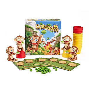 Coconuts Game | The Family Game of Spring-Loaded Monkeys Catapulting Coconuts