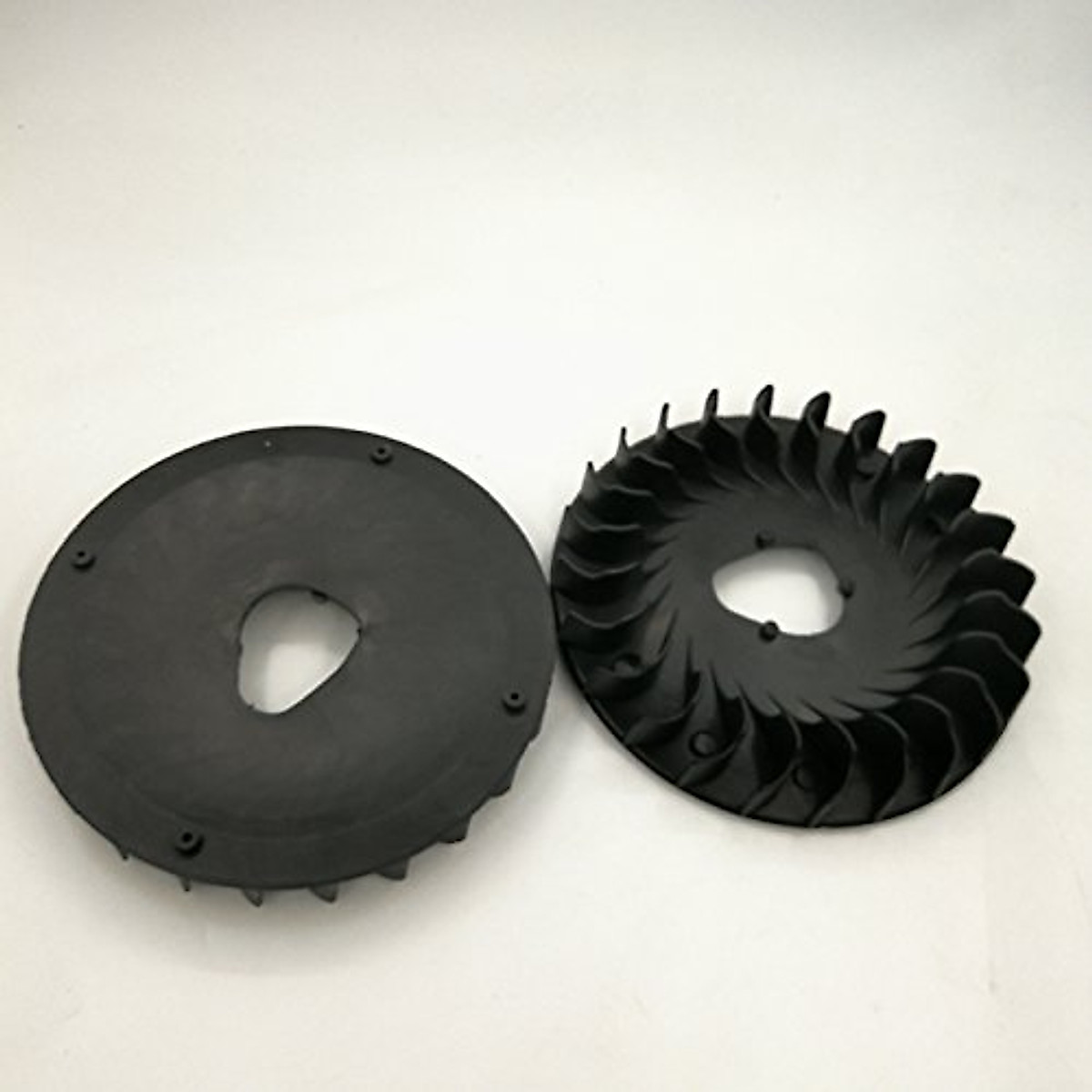 shiosheng 2Pcs/lot Engine Flywheel Cooling Fan for Honda GX200 GX160 GX 200 160 Chinese 168F 5.5/6.5hp Motor 2KW 3KW Generator Water Pumps