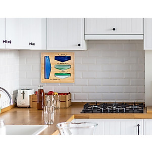 All-in-One Ziploc Bag Organizer for Kitchen Drawer | Space-Saving Storage Bag Holder | Easy Access Ziplock Organizer with Slide-Off Top | Perfect for Sandwich Bags, Quart, Snack, and Gallon Size