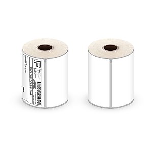 Muotich Thermal Labels 4x6 Roll - 450 Labels, All Purpose Direct Thermal Perforated Postage Shipping Label for Rollo, Zebra, MUNBYN and Polono Thermal Printer (NOT for DYMO)