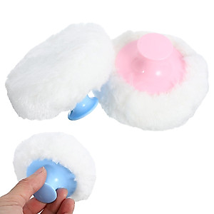 Powder Puff Body Powder Puff with Handle 4PCS