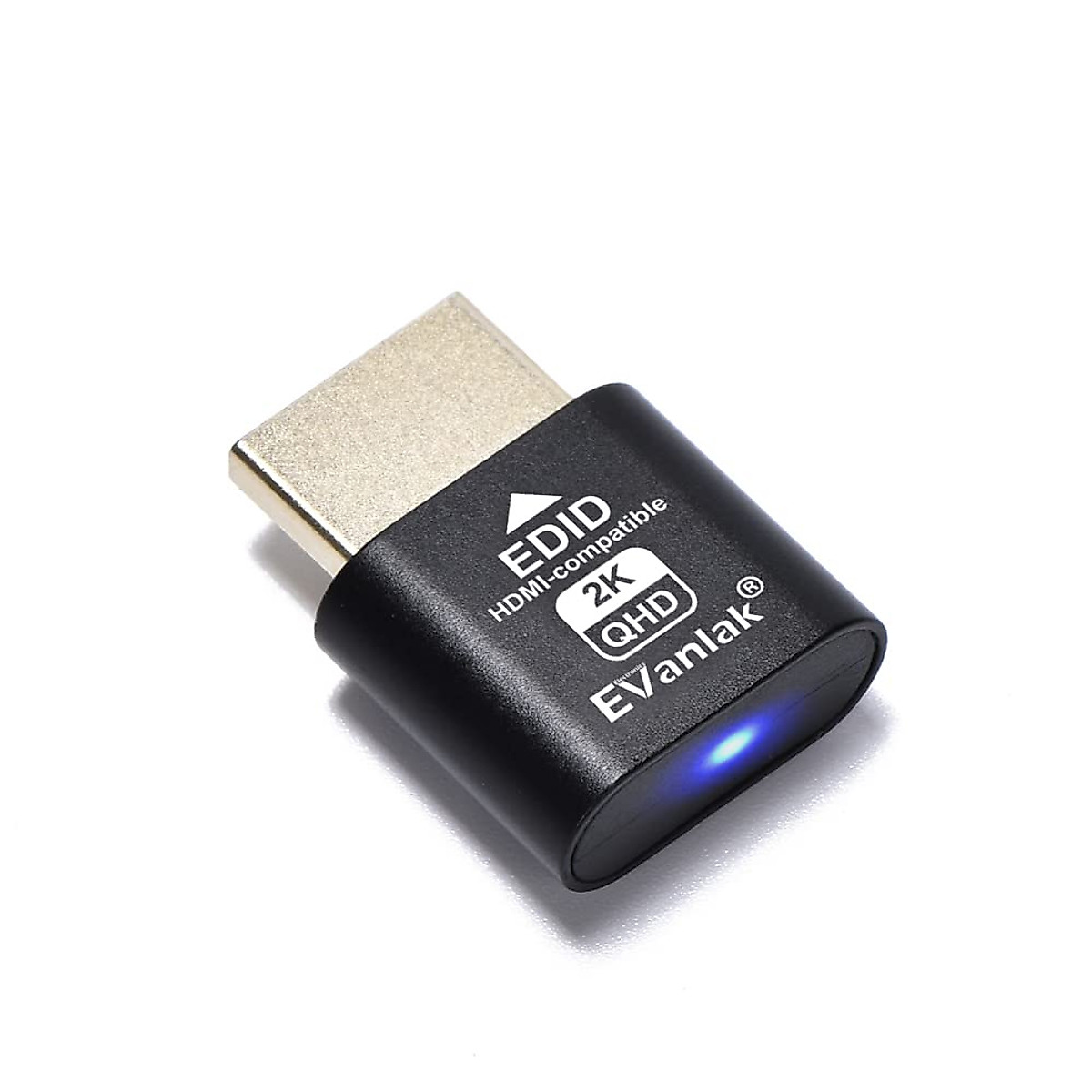 EVanlak HDMI Dummy Plug Headless Ghost Display Emulator Premium Aluminum PC（Fit Headless-1920x1080 New 3RD@60Hz）-3Pack