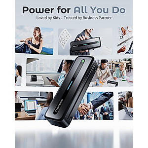 Phomemo Portable Printers Wireless for Travel,M832 Thermal Printer, Bluetooth Inkless Printer Support 8.5''x 11'' US Letter,Built in Paper Bin,Compatible with Phone and Laptop for Home,Office,School