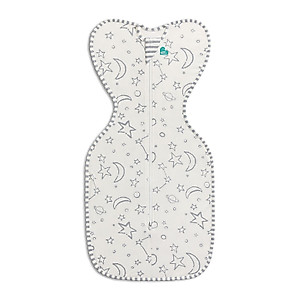 Love to Dream Swaddle UP Silky-Lux 1.0 TOG, Cream, Newborn, 5-8.5 lbs, Super Soft and Luxurious 100% Viscose, Allow Baby to Sleep in Their Preferred Arms Up Position