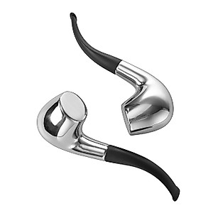 Pipe Whiskey Chillers, Gentlemen Pipe Set of 2 by The Wine Savant - Stainless Steel Whiskey Stones, Rocks for Scotch, Bourbon, Brandy, Home Bar Decor Gifts Accessories, Birthdays, Bachelor Parties