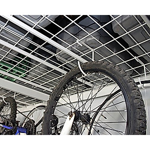 SafeRacks Slim Deck Hooks (White) | Two Pack