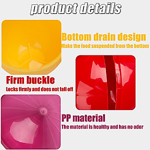 7PCS Fresh Food Savers Avocado Lemon Tomatoes Pepper Onion Garlic Shape Crisper Containers,Food Storage Containers with Lids,Reuseable Vegetable Fruits Sealing Box Fresh Bowls for Refrigerators