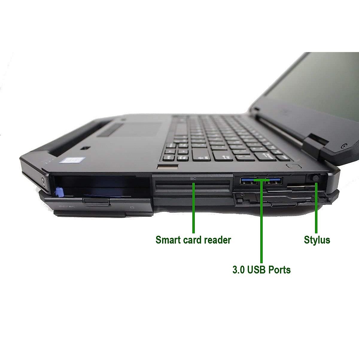 Dell Latitude 5414 Rugged FHD Laptop PC, Intel Core i7 2.6GHz Processor, 16 GB DDR4 Ram, 256GB M.2 SSD, Wi-Fi | Bluetooth, Webcam, HDMI, VGA Connector, USB 3.0, Windows 10 Pro (Renewed)