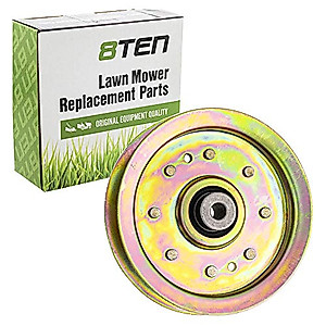 8TEN Flat Idler Pulley for MTD Cub Cadet RZT 50 L54 42 S50 Troy-Bilt GT54 TB2450 756-04129B 956-04129C 2 Pack