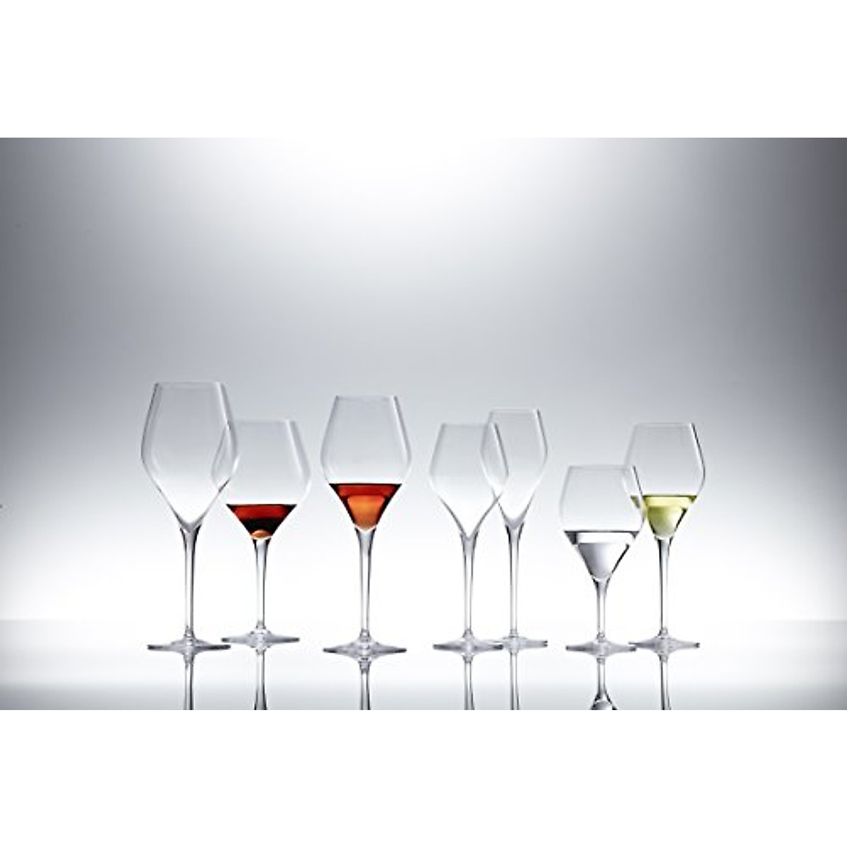Schott Zwiesel Tritan Crystal Glass Finesse Stemware Collection Champagne Flute with Effervescence Points (Set of 6), 10.0 oz, Clear