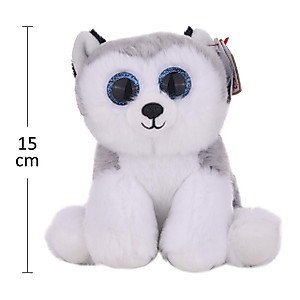 ty Beanie Baby Buff The Husky Dog