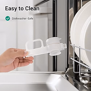 Food Bag Sealing Clip with Pour Spout,bag clips with pour spout,seal and pour bag clip,Great Clips Bags for Kitchen, Suitable for Small Particle Food, Liquid,Flour and Baby Food Storage Organizer (1)