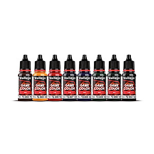 Vallejo Game Ink Paint Set (8 Color) Paint