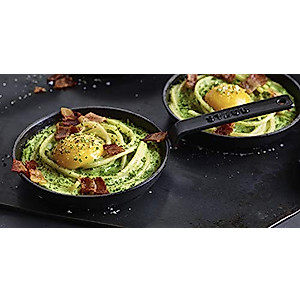 STAUB Cast Iron Mini Frying Pan, Black, 12 cm