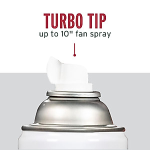 Rust-Oleum 334128 Stops Rust Turbo Spray Paint, 24 oz, Gloss Black