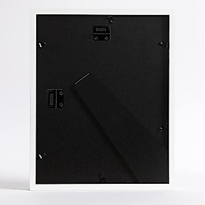 eletecpro 11x14 Picture Frame Made of Solid Wood - Displays 8x10/8.5x11 with Mat and 11x14 without Mat -Horizontal and Vertical Formats for Wall or Tabletop Display