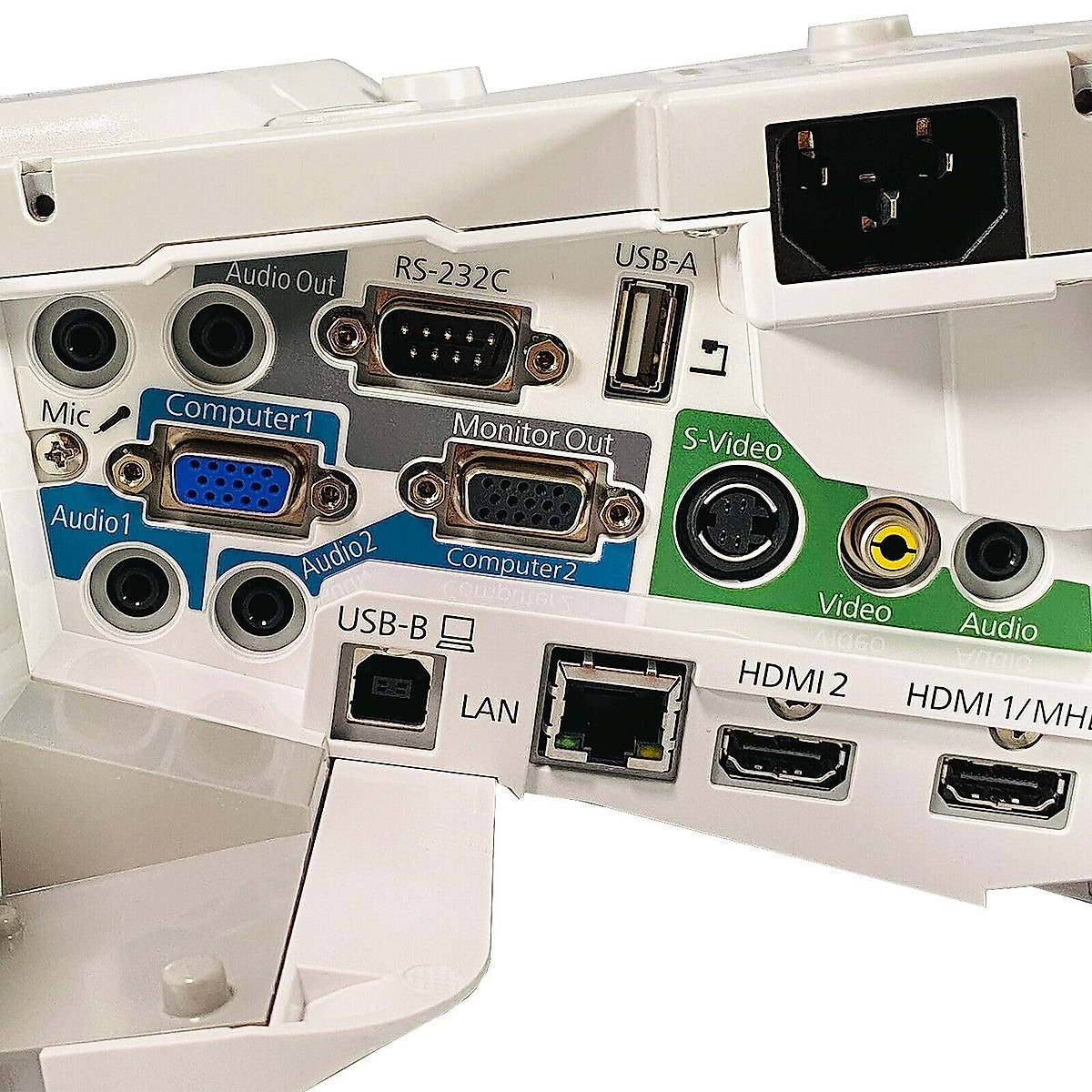 Epson PowerLite 575Wi 3LCD Projector UST 2700 ANSI Professional WXGA HDMI Mount, Bundle: Remote Control, Power Cable, HDMI Cable, Wall Mount