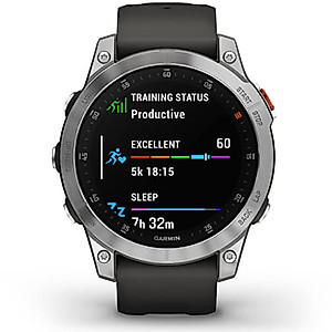 Garmin 010-02582-00 epix Gen 2 Premium Active Smartwatch Slate Steel Bundle with 2 YR CPS Enhanced Protection Pack