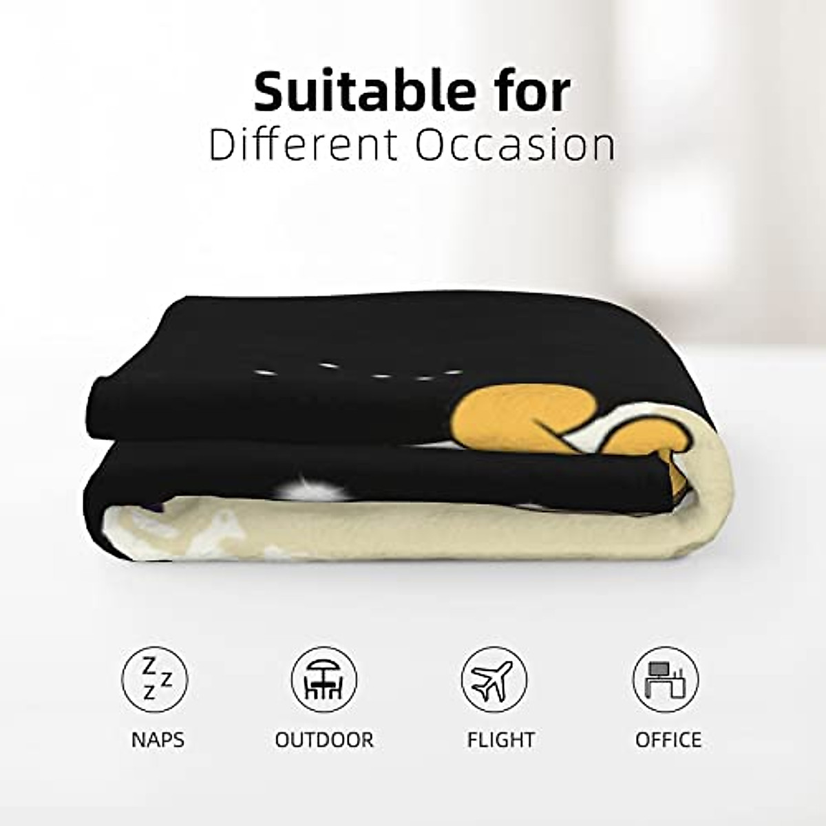 EVAGMG Cute Blanket Boys Girls Blankets Flannel Fleece Bear Throw Best Friend Super Soft Cozy Warm Plush Bedding 50''x40''