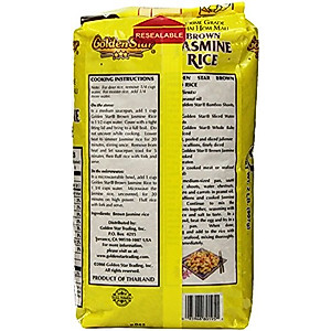 Golden Star Brown Jasmine Rice, 2 lbs