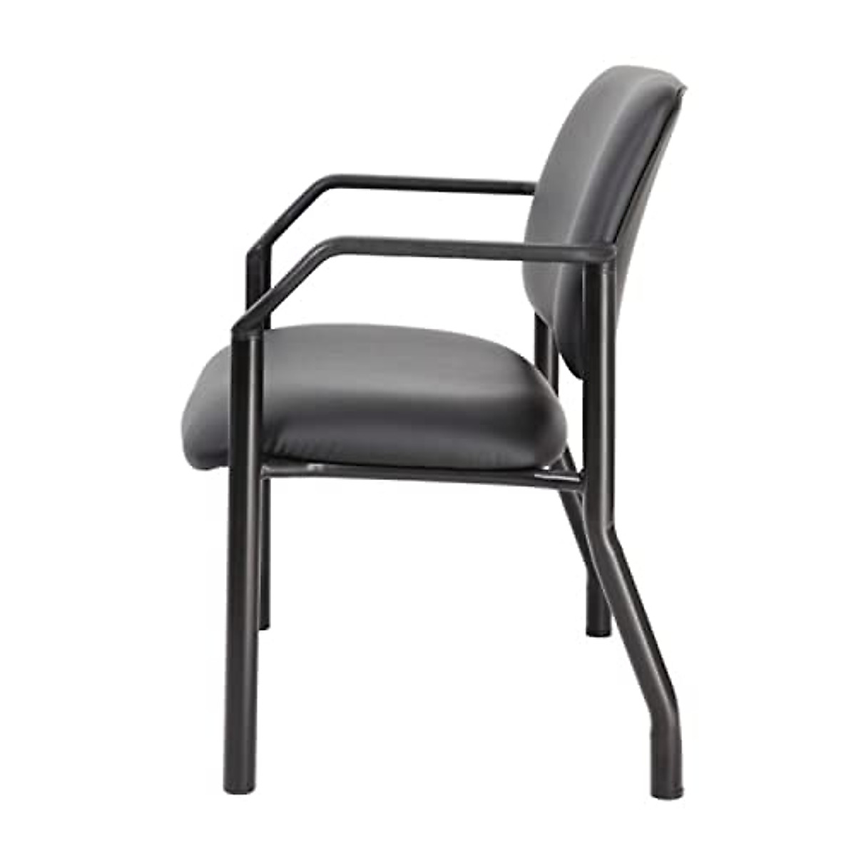 Boss Office Products Guest Chair 500 lb. Weight Capacity in Black