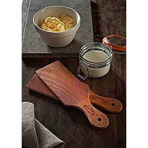 Kilner Butter Paddles, Sturdy Beechwood, Hanging Loop, Set of 2