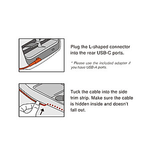 JOWUA 480° Rotation Car Mount with Wireless Charging 10w for Tesla Model 3 & Model Y, Compatible with Phone 13 Pro Max, iPhone 13 Pro and Other 4.7-6.5'' Smartphones