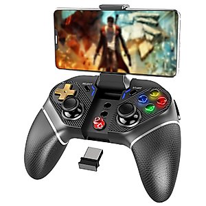 iPEGA-PG-9218 Wireless 5.0 +2.4G Game Controller for iphone 14/13/12 /11/8/7 for Samsung S23/S22/21/20 /S10/S10 + Note 20 /10 for OPPO, VIVO LG Android Smart Phone/Tablet ps4/N-Switch PC Smart TV