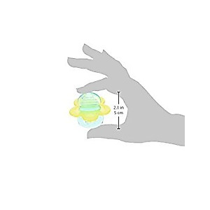 Nuby Chewbies Silicone Teether, Colors May Vary