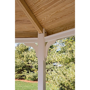 12x18 Vinyl Oval Gazebo Kit