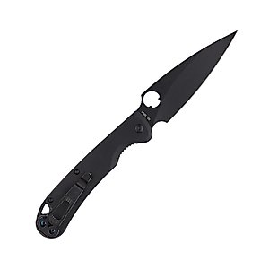 Generic Zhalo EDC folding knife by Daggerr (Black handle and black stonewash blade), FM02-2BKBW
