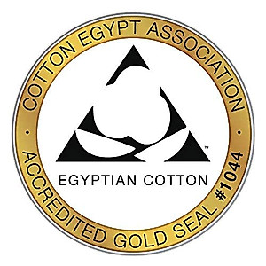 Pure Parima Luxury 100% CEA Certified Egyptian Cotton Sheet Bed Set, Extra-Long Staple, Cool, Breathable, Ultra Comfort, Double Hem-Stitched, Flat, Fitted, and 2 Pillow Cases (Ivory, King)