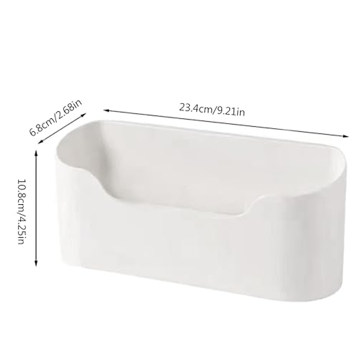 TwhqxjCN Set of 2 Refrigerator Side Shelf Multi Purpose Cabinet Door Storage Rack Space Saving Kitchen Fridge Organizers Box