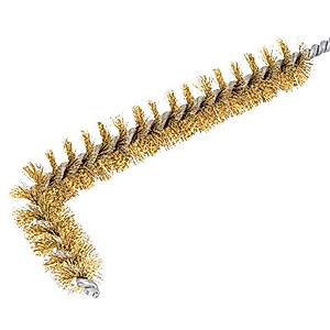 27" L-Shaped Fryer Brush with Brass Bristles by TableTop King