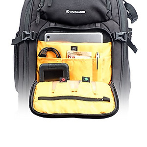 VANGUARD ALTA Fly 55T DSLR Camera Backpack, 4 Wheel Spinner/Trolley, Black