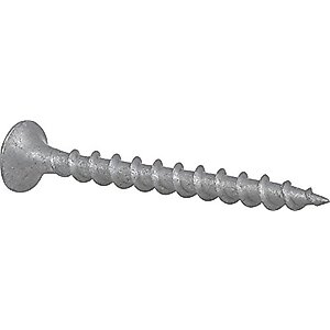 Hillman 40926 Galvanized Phillips Drive Deck Screw, 6 X 1 5/8-Inch, 75 pack
