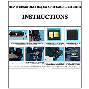 EASYPRINT (1-Pack, No Chip) Compatible Toner Cartridge Replacement for Canon 055 CRG055 CRG-055 Used for Canon LBP664Cdw imageClass MF740Cdw MF741Cdw MF743Cdw MF745Cdw MF746Cdw Printer, (1 Black)